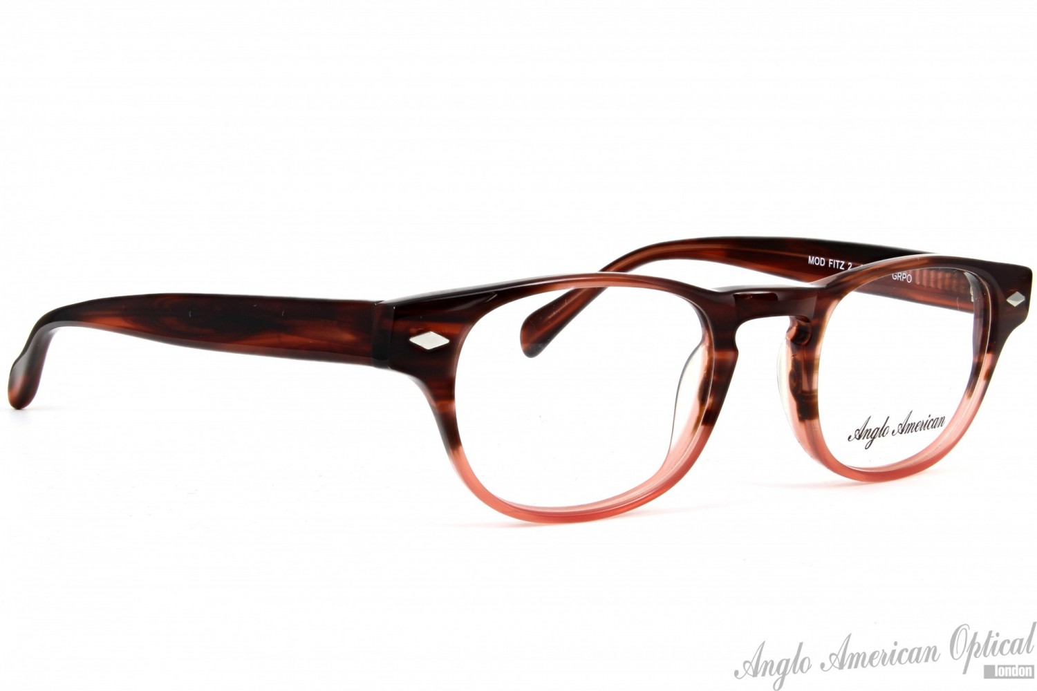 Fitz 2 | Acetate | Anglo American Optical | Designer frames & eyewear